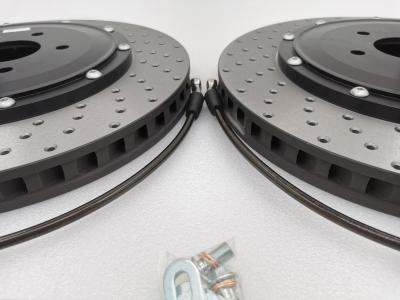 Cina linea concentrare sostegno del freno di Bell del nero del disco del freno dell'automobile di 370*36mm del ferro in vendita