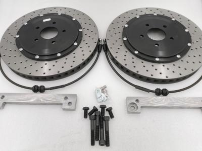 Cina linea concentrare sostegno del freno di Bell del nero del disco del freno dell'automobile di 370*36mm del ferro in vendita