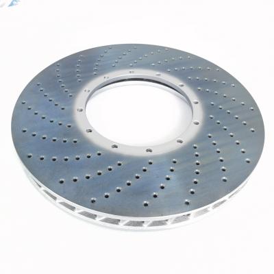 Cina Rotore del disco perforato 420*40mm del disco del freno di Gray Cast Iron HT250 per Audi in vendita