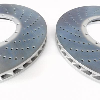 Cina Rotore del disco perforato 420*40mm del disco del freno di Gray Cast Iron HT250 per Audi in vendita