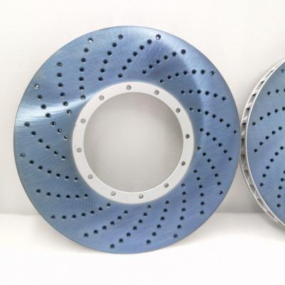 Cina Rotore del disco del freno del disco 420*40mm di Audi Cast Iron Brake Drilled grande in vendita
