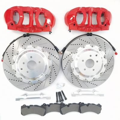 Cina La lega ha forgiato un freno Kit Caliper Brembo BM6 di 6 vasi con il tamburo del freno posteriore di 405*34mm 175mm in vendita