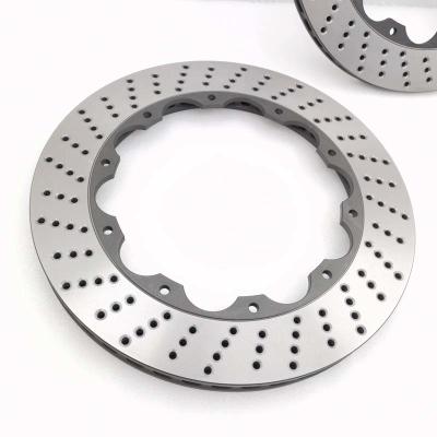 Cina il disco 400*28mm del freno di ruota dell'automobile 2pcs ha perforato il rotore Gray Cast Iron in vendita
