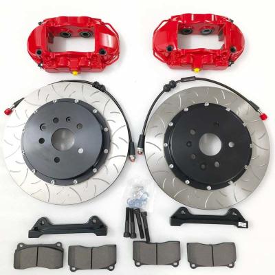 Cina Calibro di alluminio 355*28mm Dragon Slot Disc For Toyota MK4 del freno di 4 vasi in vendita