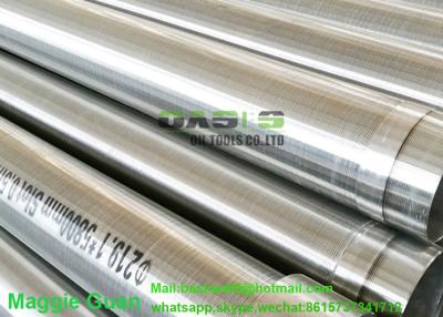 China AISI 304 316L stainless steel Johnson water well screen water well screen strainer pipe for sale