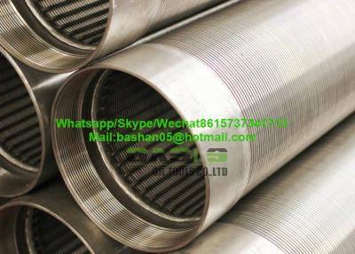 China water well screen pipe wedge wire slotted screen pipe for drilling for sale