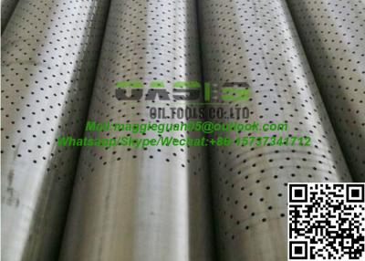 China water and oil well drilling perforated casing/perforated pipe expert with API standard for sale