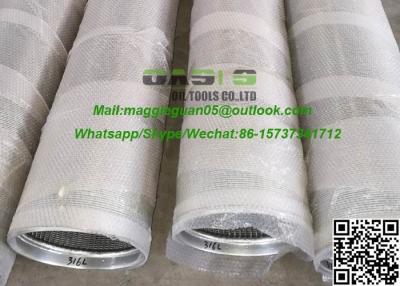 China Customized Stainless Steel 304 Rod Base Johnson Screen Use For Water Well Drilling for sale