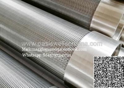 China 2018 hot sale wire point pipe/wedge wire wrapped screen for well drilling for sale