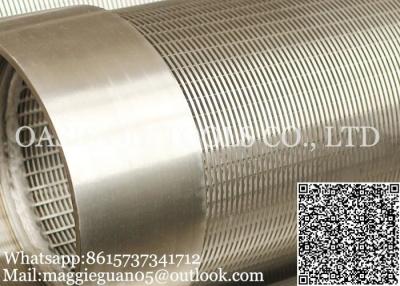 China wire point pipe/ wedge wire screen/ Johnson screens pipe sleeves for well drilling for sale