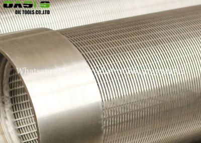 China 6 5/8inch Stainless steel Johnson Wedge Wire Revolute Screen Tube for sale