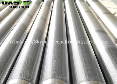 China Best price and quality supplier customize any size Johnson strainer wire wrapped screen for sale