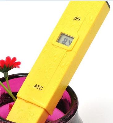 China pocket Pen Type PH Meter Analyzer Portable LCD Display PH Tester Digital 0.0-14.0ph yellow ph detector for sale