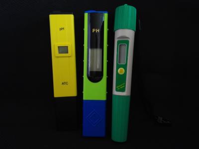 China Hot sale pocket big screen PH meter pen type PH soil PH tester for sale