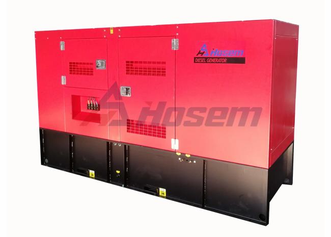 Standby 100kVA Cummins Diesel Generator Set with 24Hours Fuel Tank For Hotel 