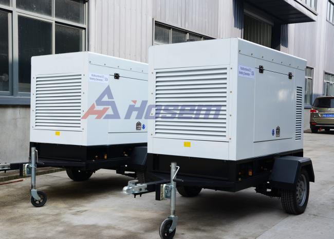 Trailer Type Deutz Generator, Deutz Soundproof Generator, Silent Diesel Generator Set , Air Cooled Deutz Diesel Engine