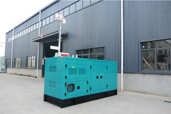 등대, 2 X 1000W를 가진 디젤 엔진 발전기 세트는, 소비 광산 위치를 위한 빛을 가진 발전기 세트를 주문을 받아서 만듭니다