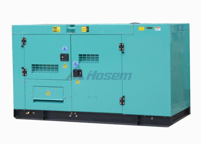 Generatore diesel insonorizzato con l'uscita 80kVA di tasso del motore diesel 1104A-44TG2 di Perkins