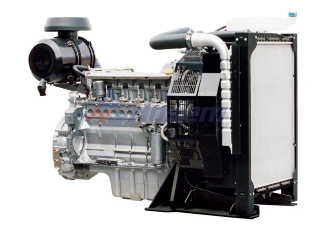 Motore diesel BF4M2012 di Deutz per il gruppo elettrogeno diesel continuo di potere 60kVA Deutz BF4M2012 per l'annuncio pubblicitario