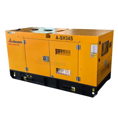 China Better 30kVA 24kW Soundproof Canopy SDEC Diesel Genset Price On Your Supply Chain for sale