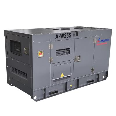 중국 50Hz 방음 20kW 25kVA 디젤 발전기, 내구성이 뛰어난 Weichai 엔진 포함 판매용