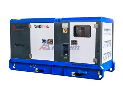 China 38kVA 41kVA Isuzu Compact Soundproof Diesel Generator Set For Home Backup Power for sale