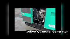 10kVA Quanchai Generator for Home Standby Power
