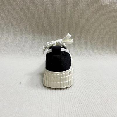 Cina Scarpe da donna di tela a pizzo con suola spessa e pescatore cavo traspirante in vendita