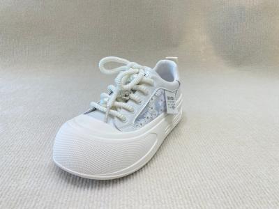 China Sneakers elevadores PU Espadrilhas de couro branco com flor de pérola à venda