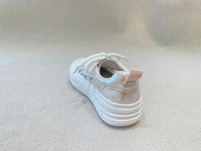 Cina Testa rotonda Donna Scarpe rosa casual suola esterna di gomma Scarpe da ginnastica rosa casual in vendita