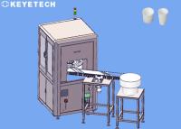 China Toothpaste Cap Vision Inspection Machine with Automated Material Handling Devices for sale