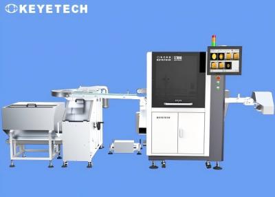 China PP Plastic Cap Visual Inspection Machine Reject Black Spot Flash Defects for sale
