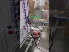Sistema de inspecção visual para detecção de defeitos na superfície da tampa do bico de 10,6 mm
