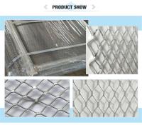 China Galvanized Expanded Metal Lath 27x96 Inch Sheets in 1.75-3.4 lb Weights for Stucco and Construction for sale