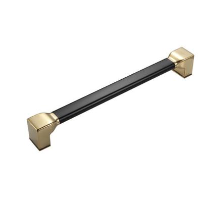 China SD-L003 stainless 304 black Titanium gold shower door towel bar for sale