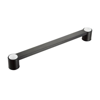 China SD-L005 stainless 304 mirror black titanium shower door handle for sale