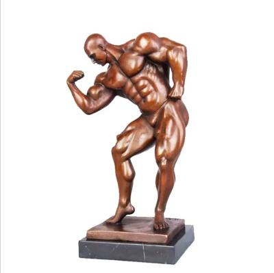 Chine Indian Style Decorative Metal Sculpture In Bronze Modern Design à vendre