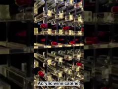 Armadietto per vini in metallo