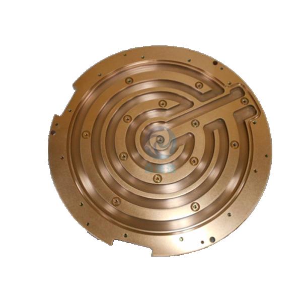 Quality Precision Water Channel Sputtering Target Backing Plates Bonding Adhesion ＞98% for sale