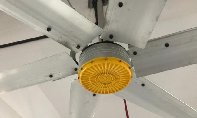 Button Control Fast Adjust Indoor Air Hvls Fan for Gymnasium Ventilation