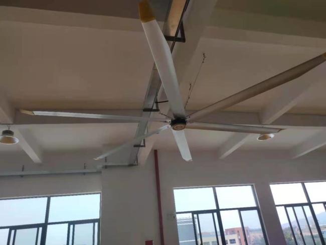 1.5kw Cooling Air Cooler Hvls Industrial Ceiling Fan with Permanent Magnet Electric Motor for Factory Public Place