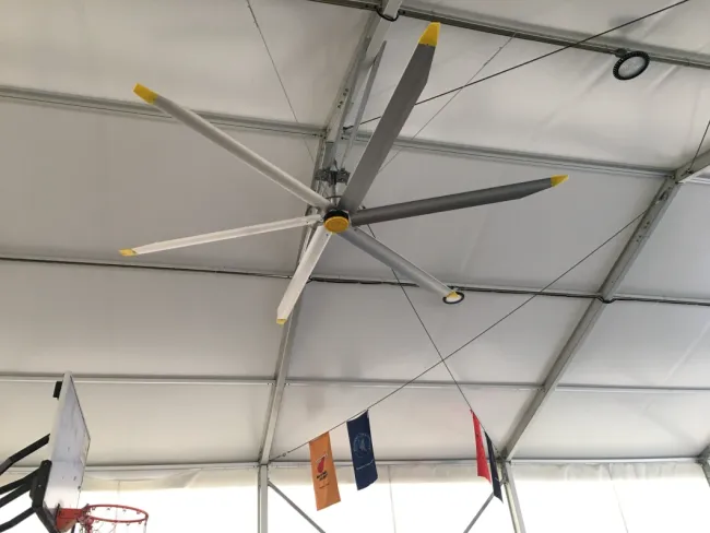 1.5kw Industrial Large Hvls Ceiling Fan Exhaust Fan and Ventilation Fan