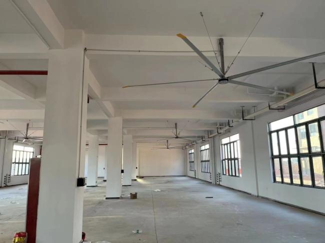 Daisen Hvls Industrial Ceiling Fan Cooling Ventilation Exhaust Fan with Pmsm Motor