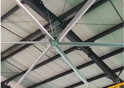 Geared Motor Industrial Large Ceiling Fan Suitable For Logistics Transfer Yards