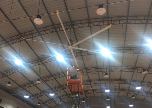 DS Series Warehouse High Power Workshop Ceiling Fan For Indoor Gymnasium