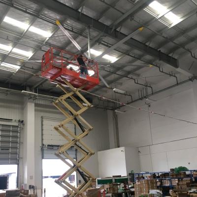 China Werkplaats Luchtkoeling Reus Fabriek Plafondventilator / Industriële ventilatoren Te koop