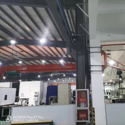 Cina junyi Hvls ventilatore di soffitto industriale raffreddamento ventilazione di scarico ventilatore con motore Pmsm in vendita