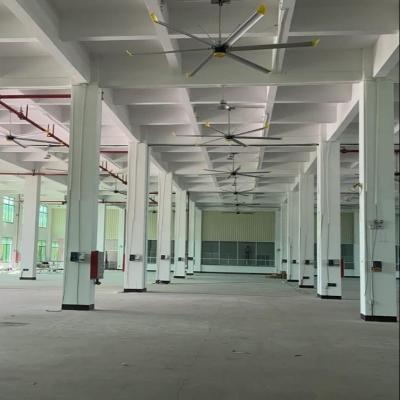 China fãs de teto industriais de uma extra grande HVLS de 16 pés 58rpm Pmsm para o armazém e a fábrica à venda