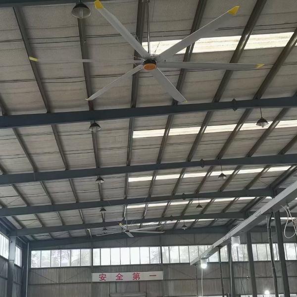 Werkstatt-Deckenlüfter-Ventilator-Luftkühler-Geräte 1.5KW Hvls industrielle