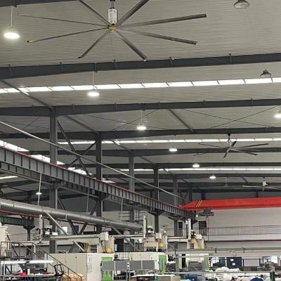 China De Plafondventilator van machts de Grote Hvls Grote Industriële Reuzegrootte van de Luchtkoelingsventilatie Te koop